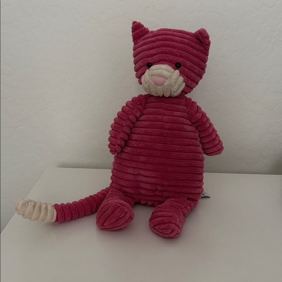 Jellycat | Toys | Jellycat Cordy Roy Pink Kitten Cat Rare White Face ...